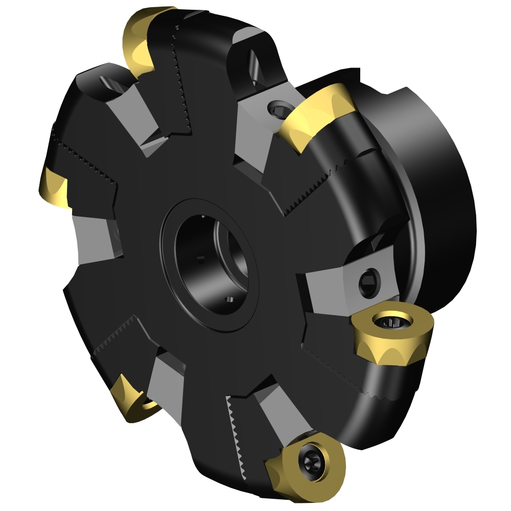 Sandvik Coromant R331.32C-102Q27KMQ CoroMill® 331 -kiekkojyrsin, kolmelta sivulta lastuava ...