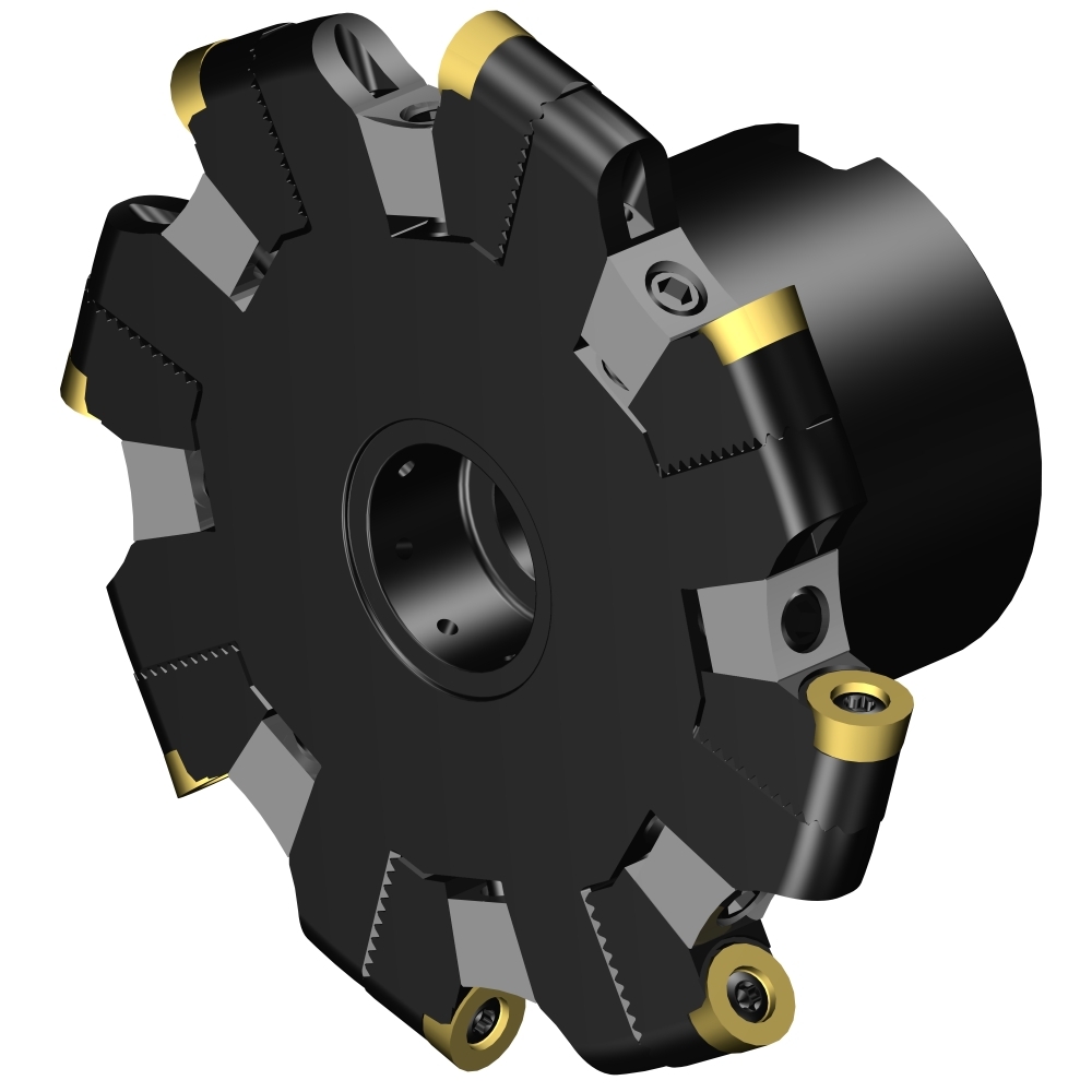 Sandvik Coromant R331.32C-103R25EMQ CoroMill® 331 -kiekkojyrsin, kolmelta sivulta lastuava ...