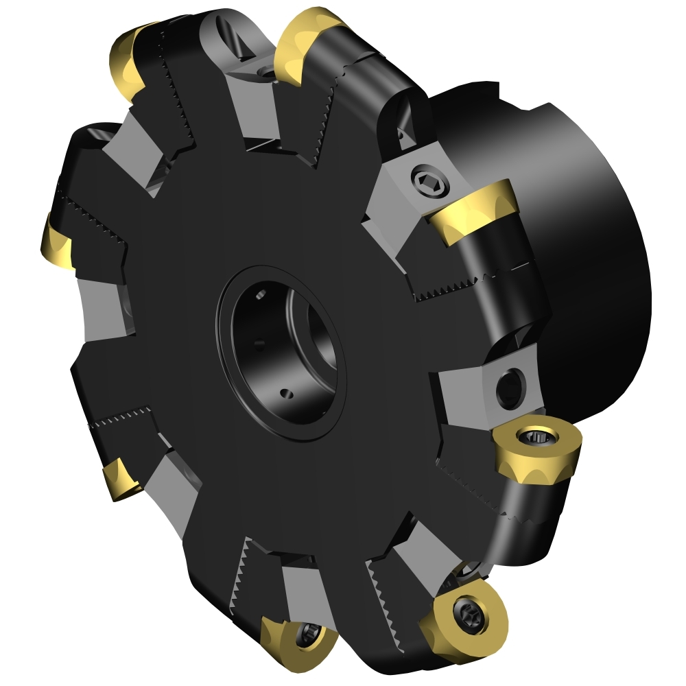 Sandvik Coromant R331.32C-103R25FMQ CoroMill® 331 -kiekkojyrsin, kolmelta sivulta lastuava ...